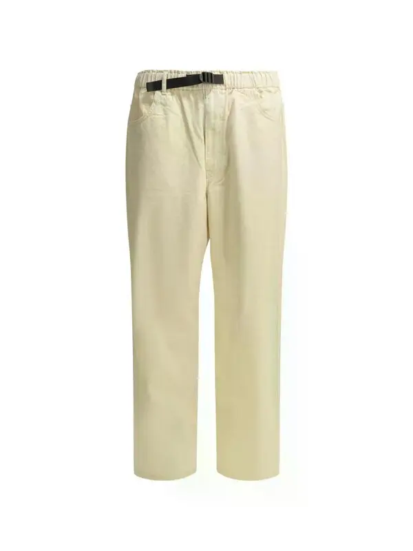 DANTON Belted Elasticated-waist Jeans