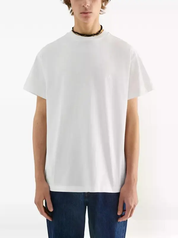 JIL SANDER Logo-embroidered T-shirts