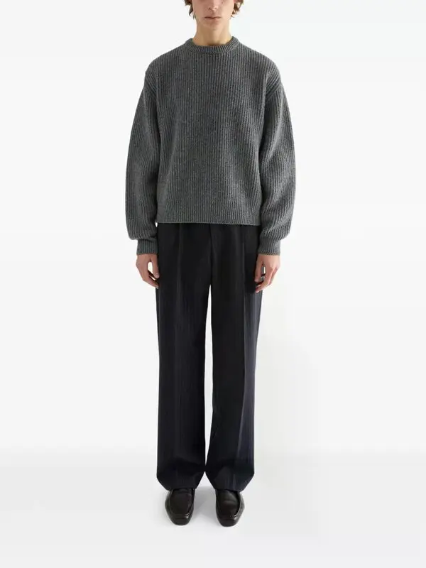 JIL SANDER Rib-knit Wool Sweater