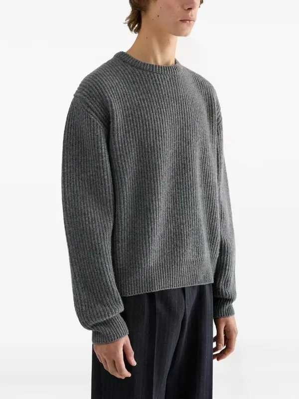 JIL SANDER Rib-knit Wool Sweater
