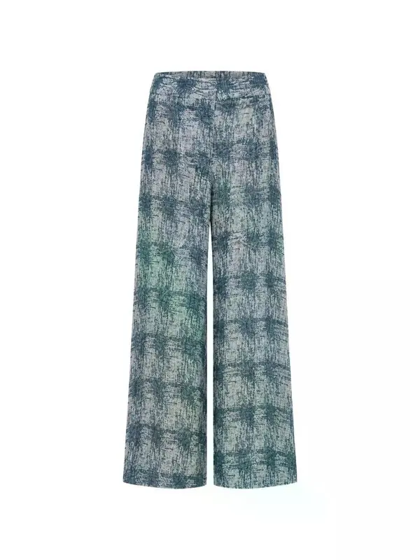 JBQ Abstract Print Palazzo Pants