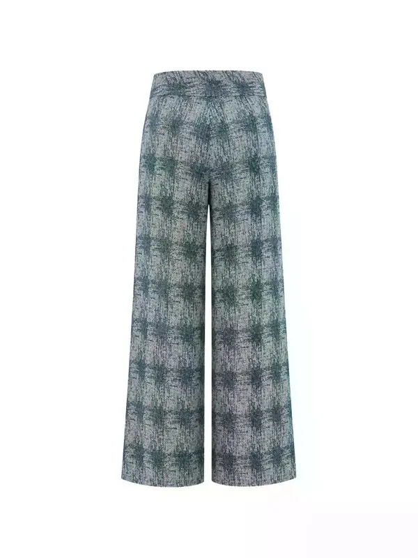 JBQ Abstract Print Palazzo Pants