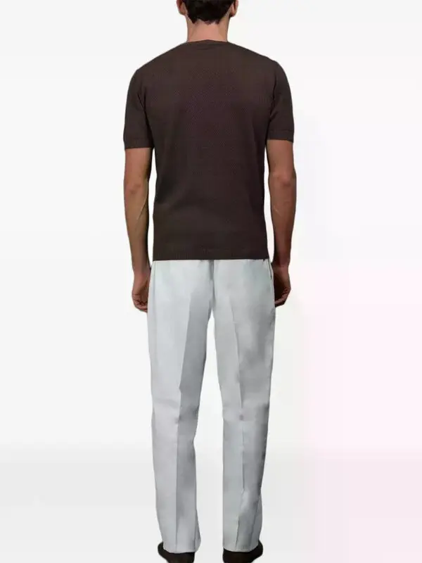 MOORER Jude Short-sleeve Sweater