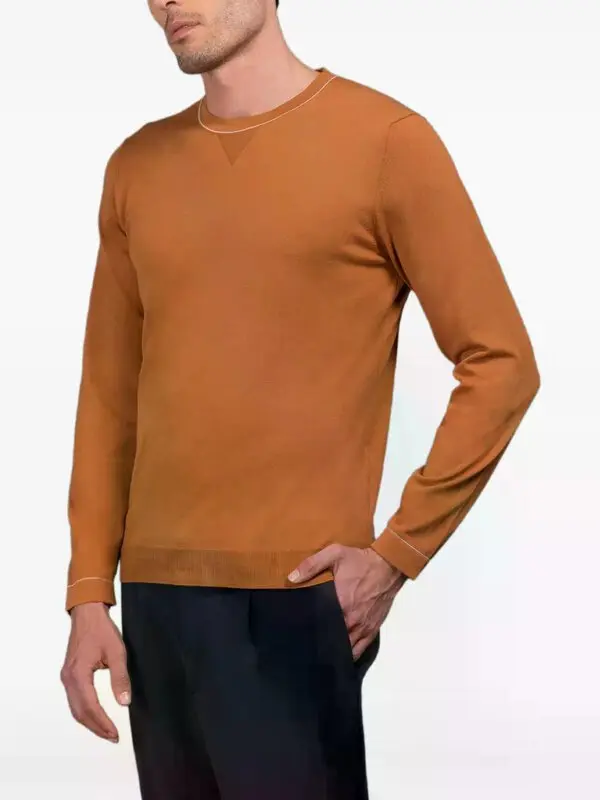 MOORER Tristand Crew-neck Sweater