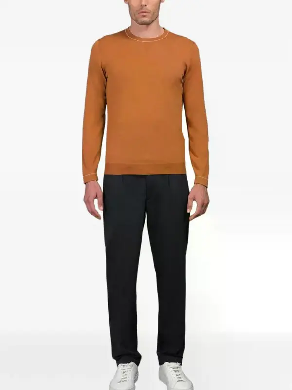 MOORER Tristand Crew-neck Sweater
