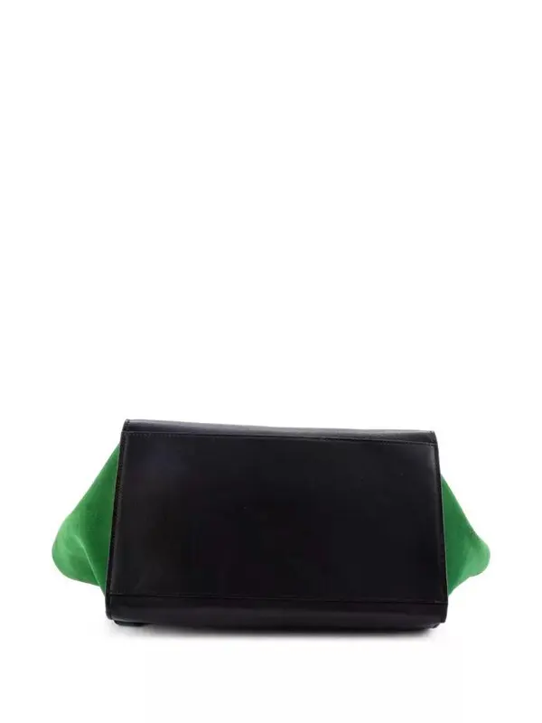 Celine Tricolor Trapeze Satchel - Multicolour