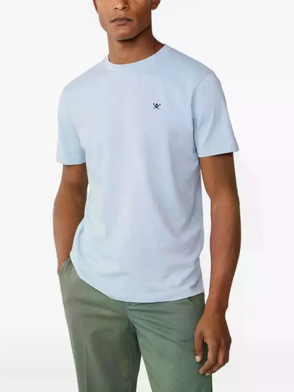 HACKETT LONDON Logo-embroidered T-shirt