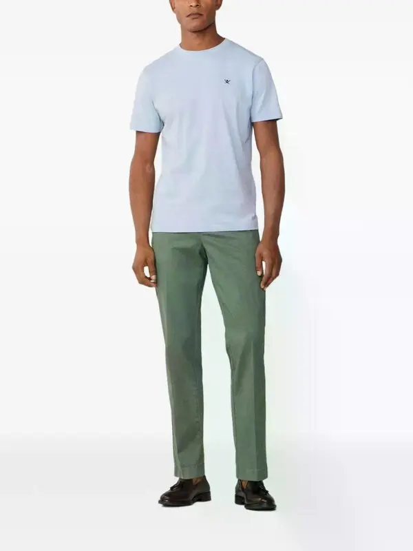 HACKETT LONDON Logo-embroidered T-shirt