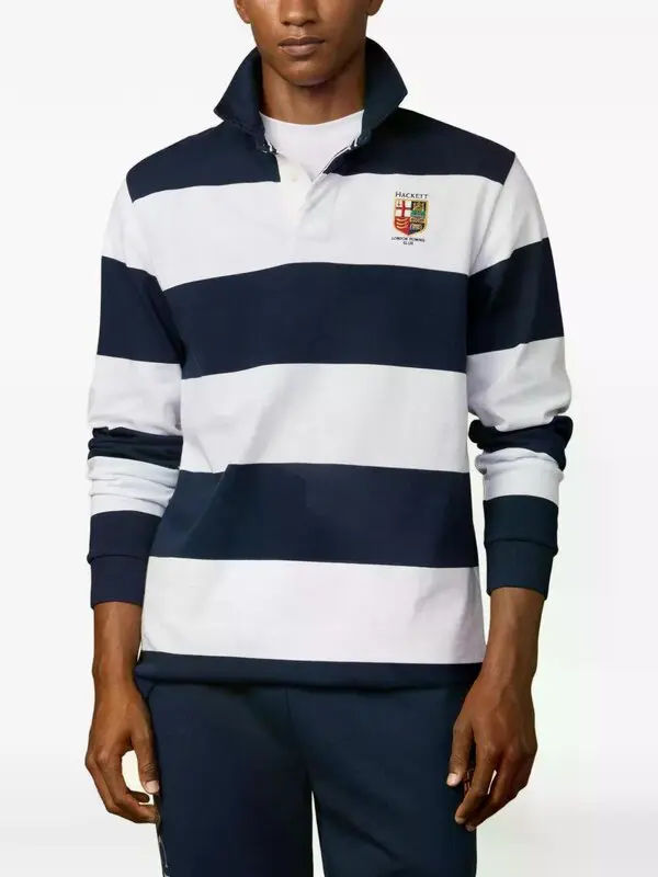 HACKETT LONDON London Rowing Club Stripe Polo Shirt