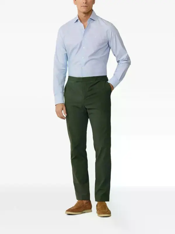 HACKETT LONDON Tailored-fit Textured Shirt