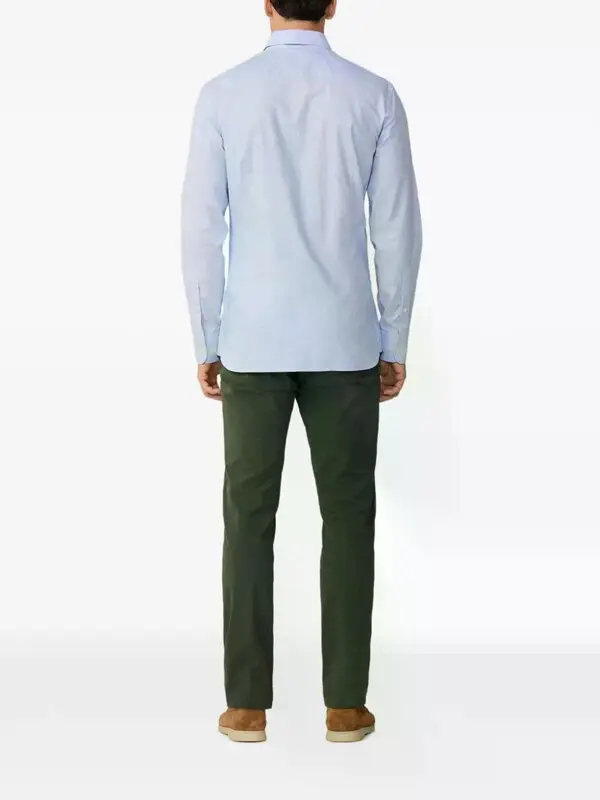 HACKETT LONDON Tailored-fit Textured Shirt