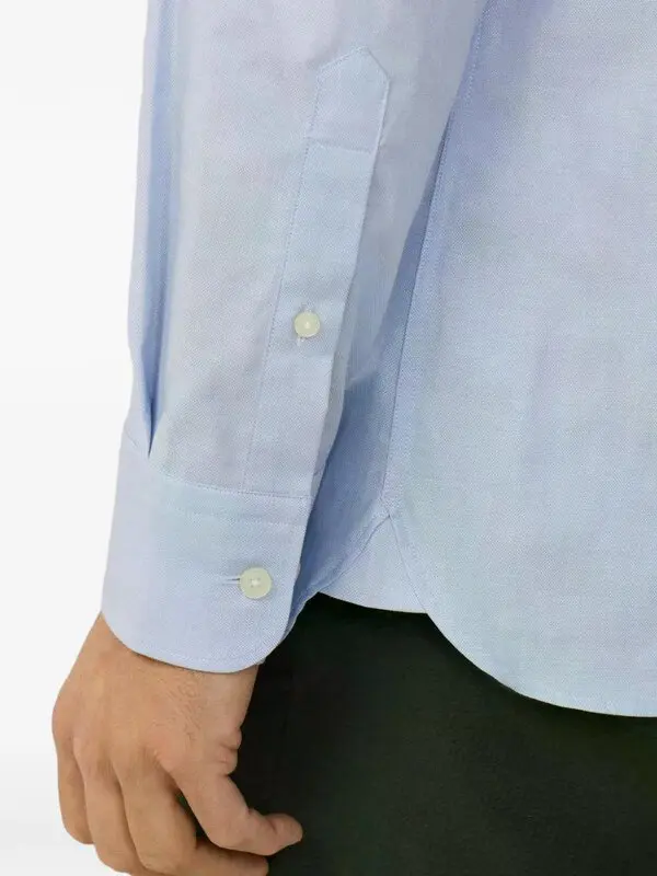 HACKETT LONDON Tailored-fit Textured Shirt