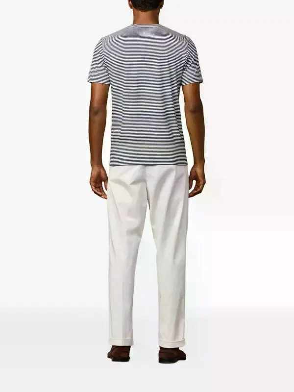 HACKETT LONDON Stripe-pattern T-shirt