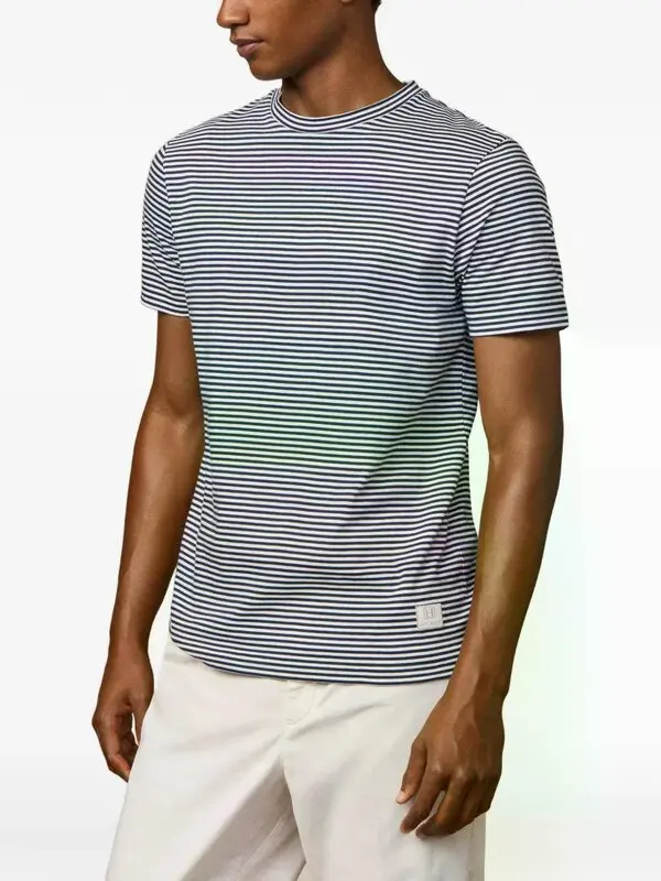 HACKETT LONDON Stripe-pattern T-shirt
