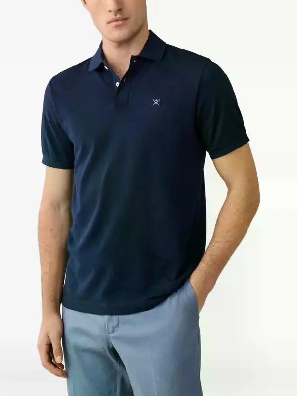 HACKETT  Logo-embroidered Polo Shirt