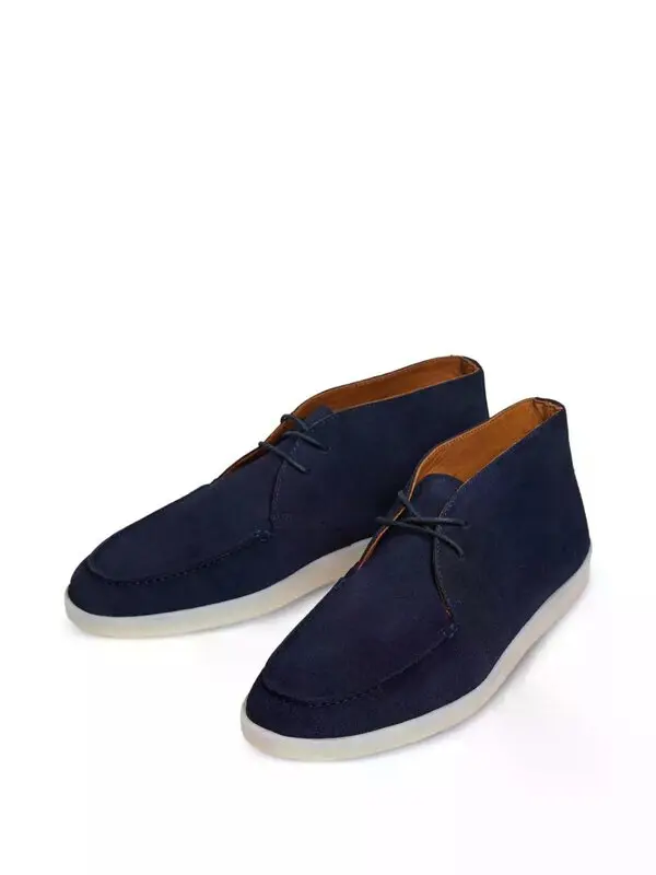 HACKETT LONDON Martins Suede Boat Shoes