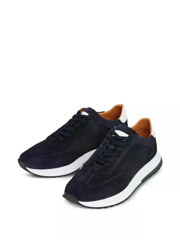 HACKETT LONDON Perforated Logo Sneakers