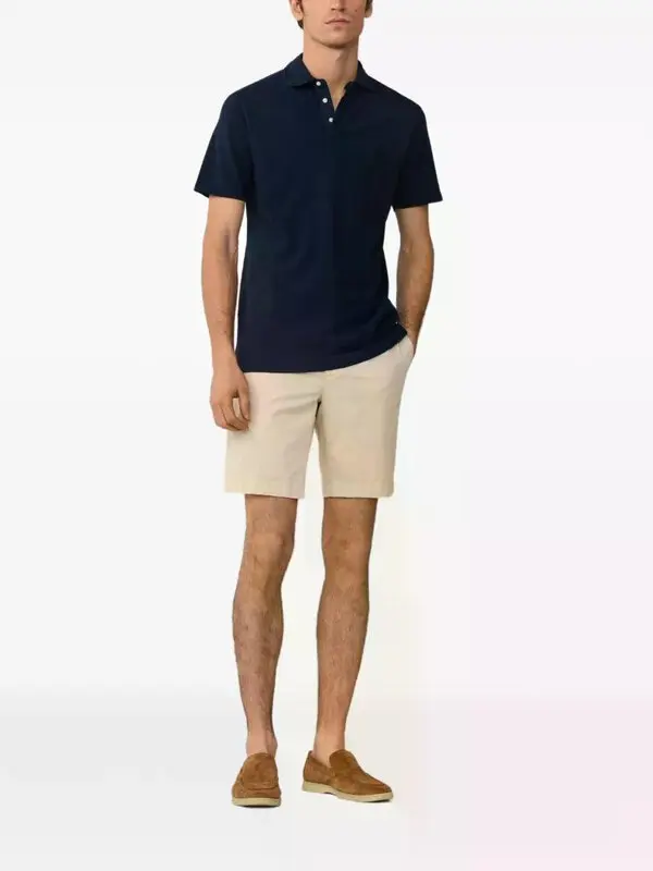 HACKETT LONDON Piqué-knit Polo Shirt