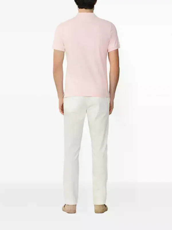 HACKETT LONDON Logo-embroidered Pique Polo Shirt