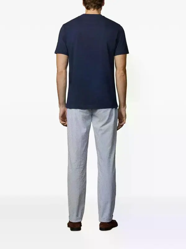 HACKETT LONDON Colour-block Panel T-shirt
