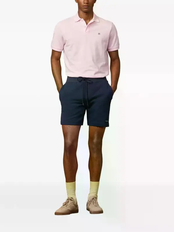 HACKETT LONDON Logo-patch Drawstring Shorts