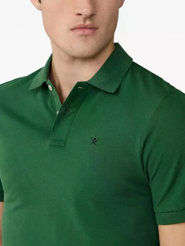 HACKETT LONDON Logo-embroidered Piqué Polo Shirt