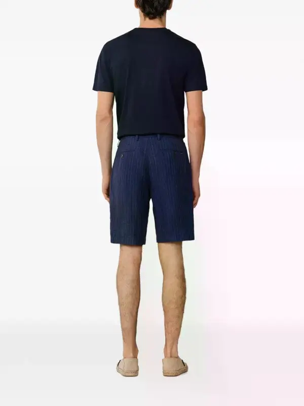 HACKETT LONDON Sanderson Pinstripe-pattern Shorts