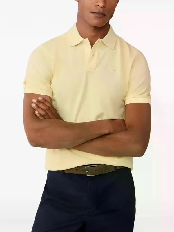 HACKETT LONDON Embroidered Slim-fit Polo Shirt