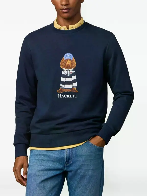 HACKETT LONDON Heritage Harry Embroidered Sweatshirt