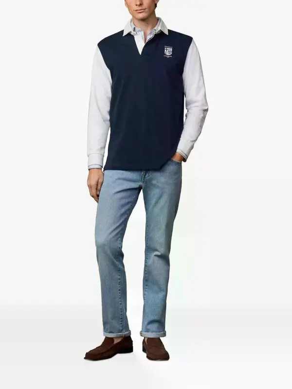 HACKETT LONDON Long-sleeve Polo Shirt