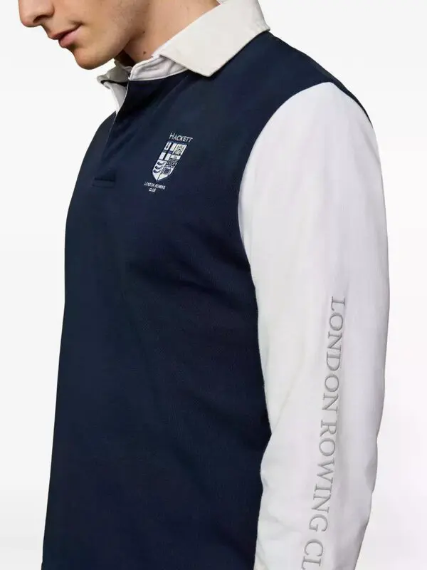 HACKETT LONDON Long-sleeve Polo Shirt