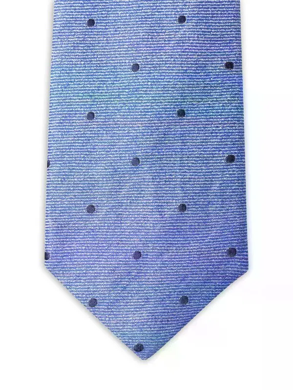 HACKETT LONDON Polka-dot Twill Neck Tie