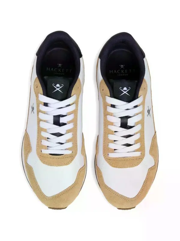 HACKETT LONDON Vector Paneled Suede Sneakers