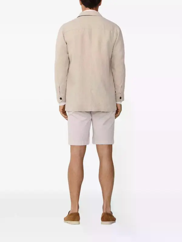 HACKETT LONDON Four-pocket Linen Jacket