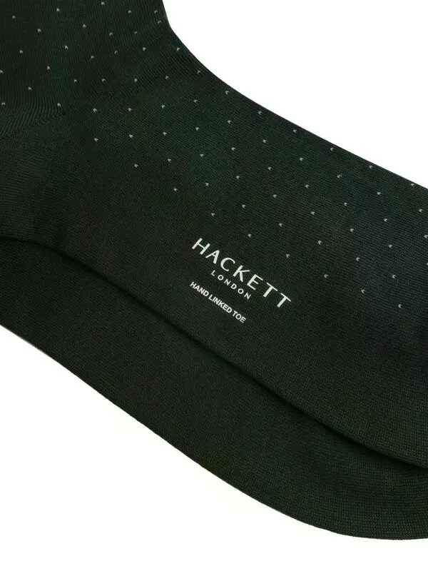 HACKETT LONDON Jacquard Polka-dot Socks