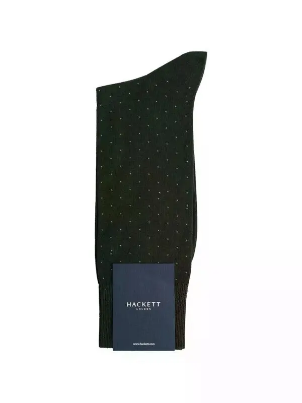 HACKETT LONDON Jacquard Polka-dot Socks