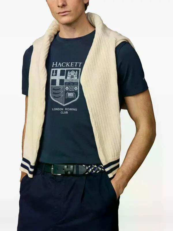 HACKETT London Rowing Club Print T-shirt