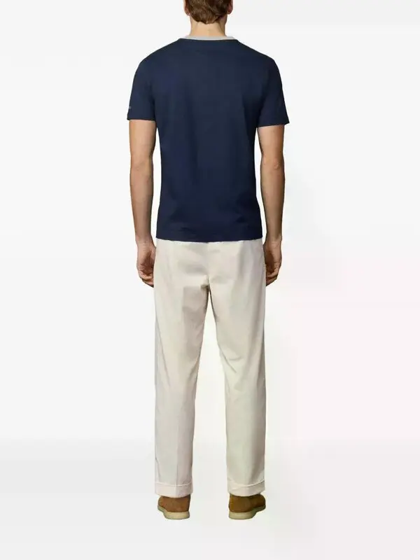 HACKETT LONDON Logo-embroidered T-shirt