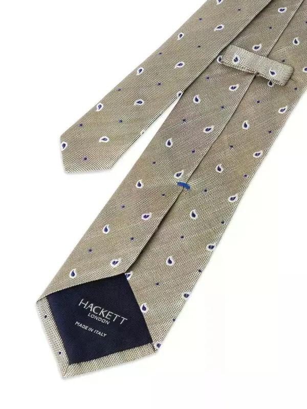 HACKETT LONDON Paisley Print Neck Tie
