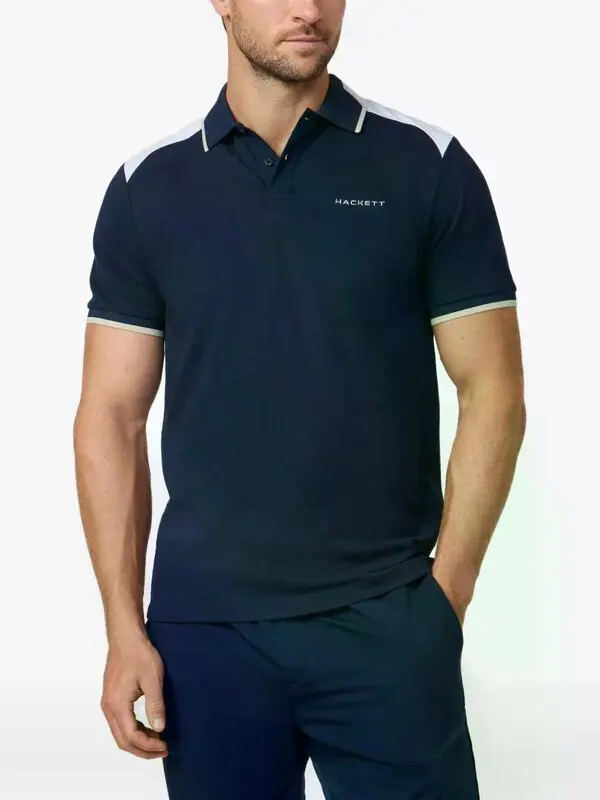 HACKETT  Logo-embroidered Polo Shirt