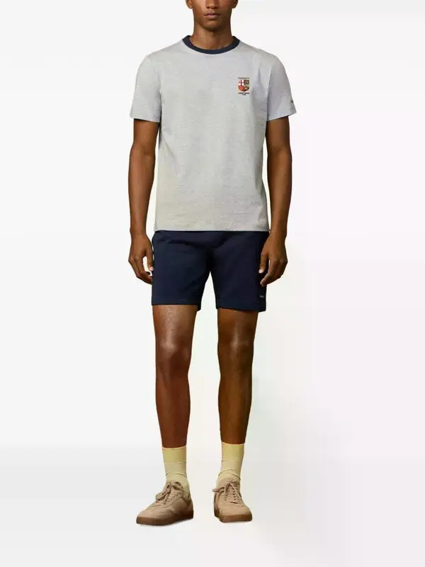 HACKETT LONDON Logo-embroidered T-shirt