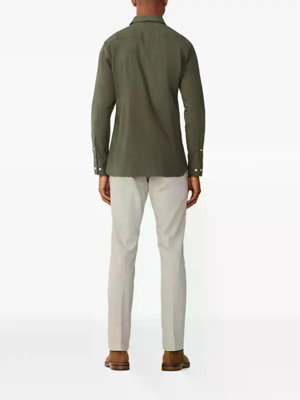 HACKETT LONDON Kent Cutaway-collar Tailored-fit Shirt