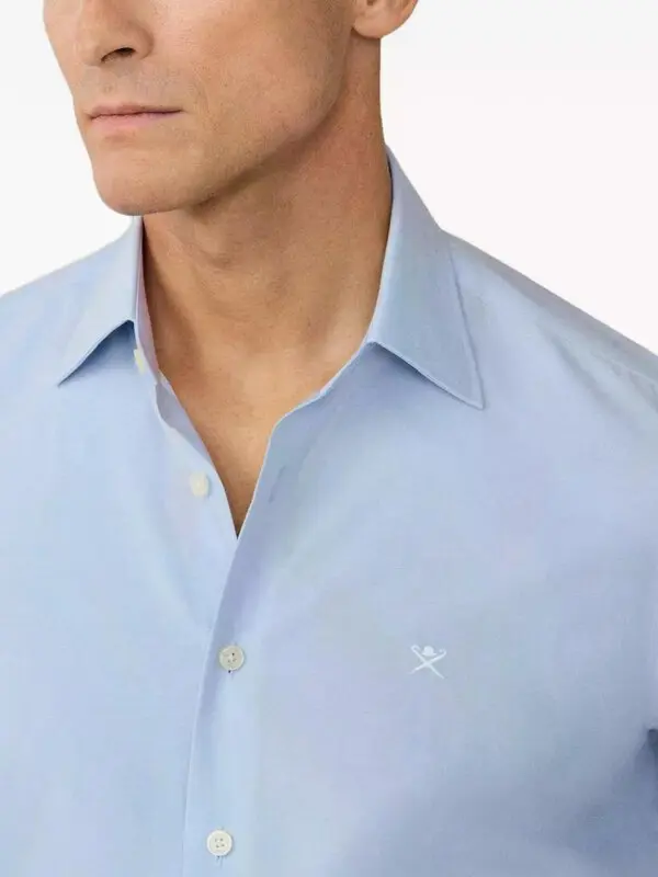 HACKETT LONDON Cutaway-collar Shirt