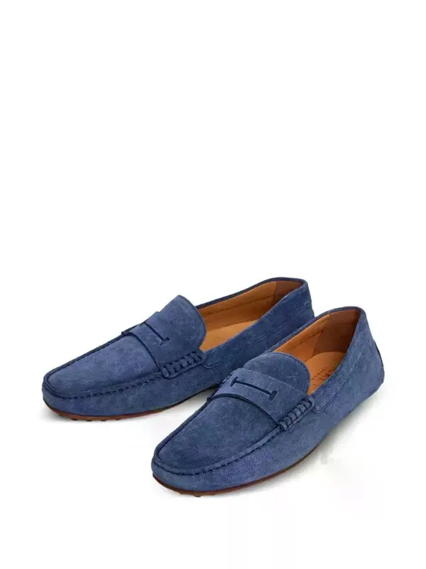 HACKETT LONDON Driver Suede Loafers