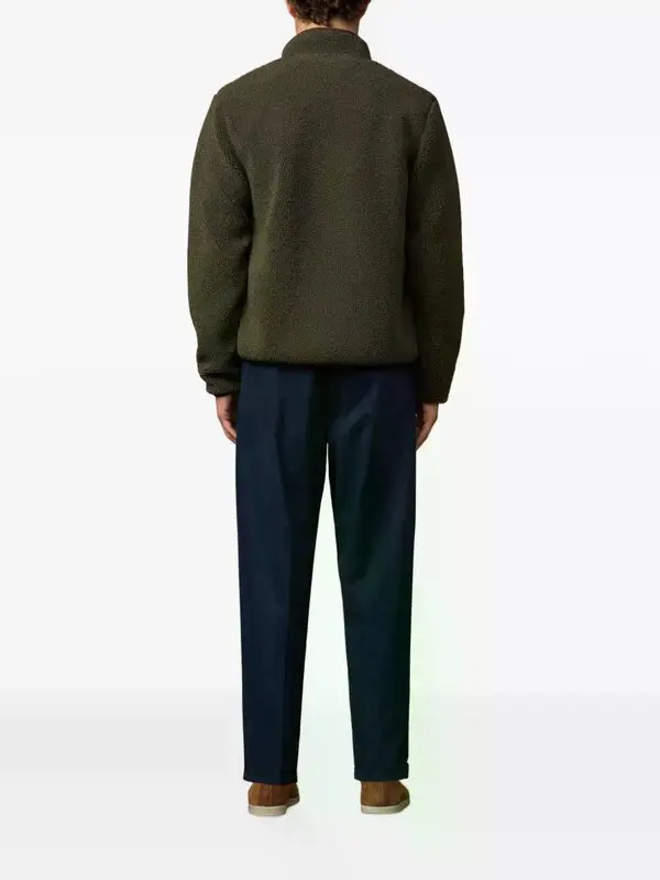 HACKETT LONDON Heritage Badge Teddy-fleece Jacket