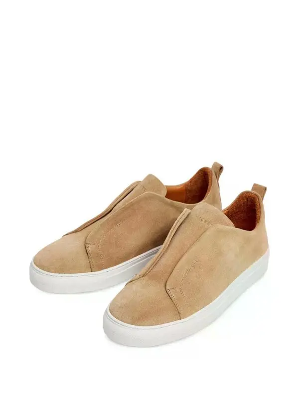 HACKETT LONDON Vision Suede Slip-on Sneakers