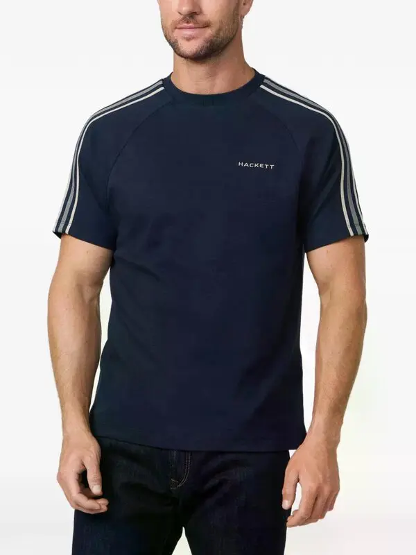 HACKETT LONDON Tape-detail Short-sleeve T-shirt
