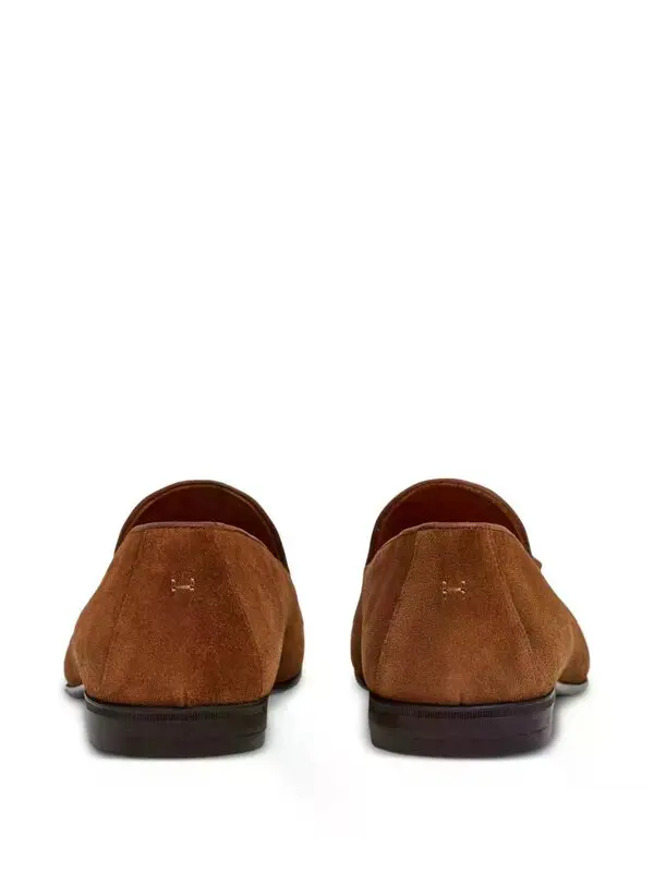HACKETT LONDON Regal Tassel-detail Suede Loafers