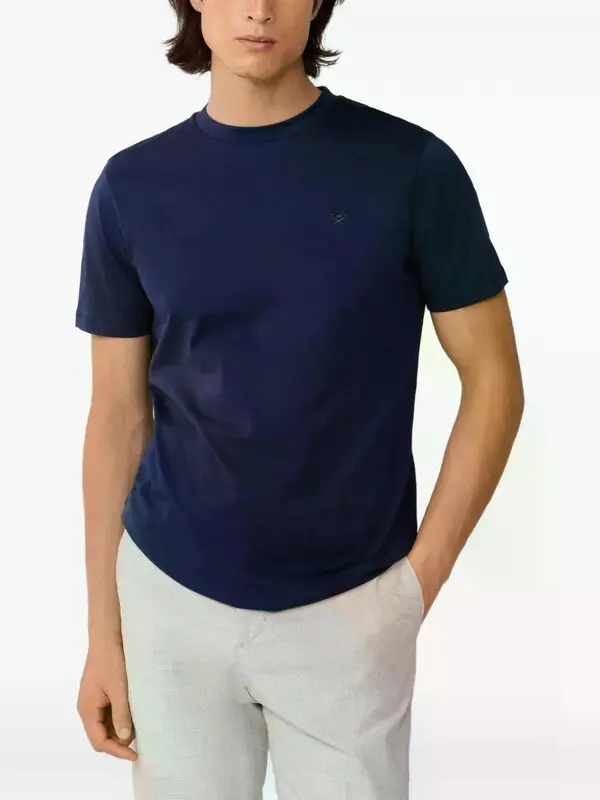 HACKETT LONDON Logo-embroidered Cotton T-shirt