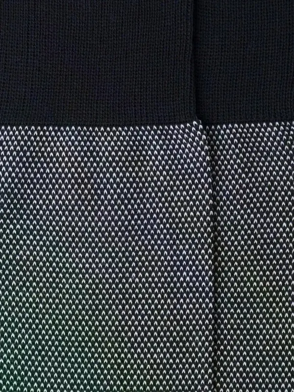 HACKETT LONDON Jacquard Birds-eye Pattern Crew Socks